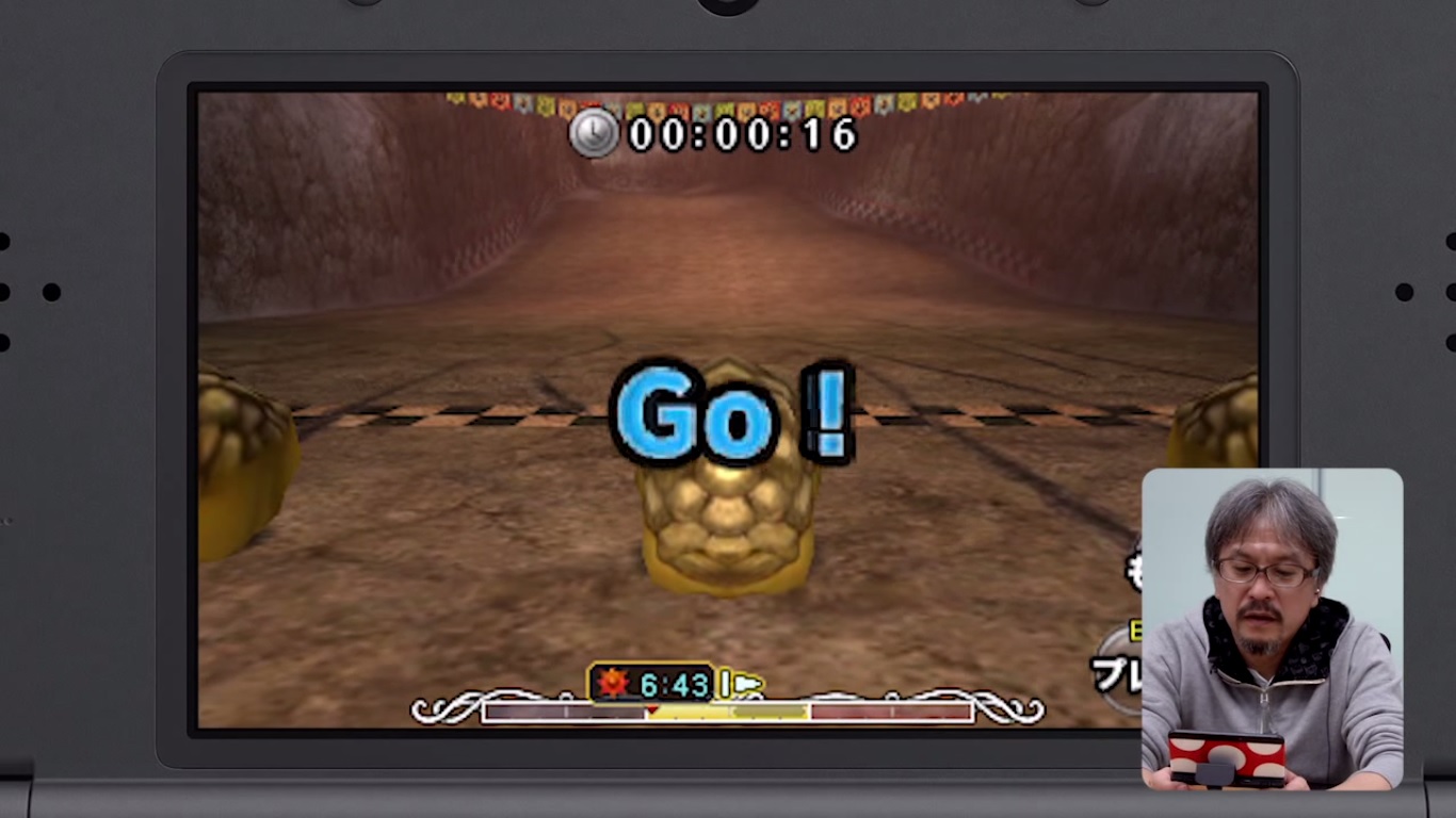 The Legend of Zelda: Majora’s Mask 3D - Japanese “Goron Race” Let's ...