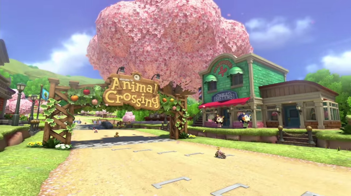 Mario Kart 8 - Animal Crossing Course Trailer - NintendObserver