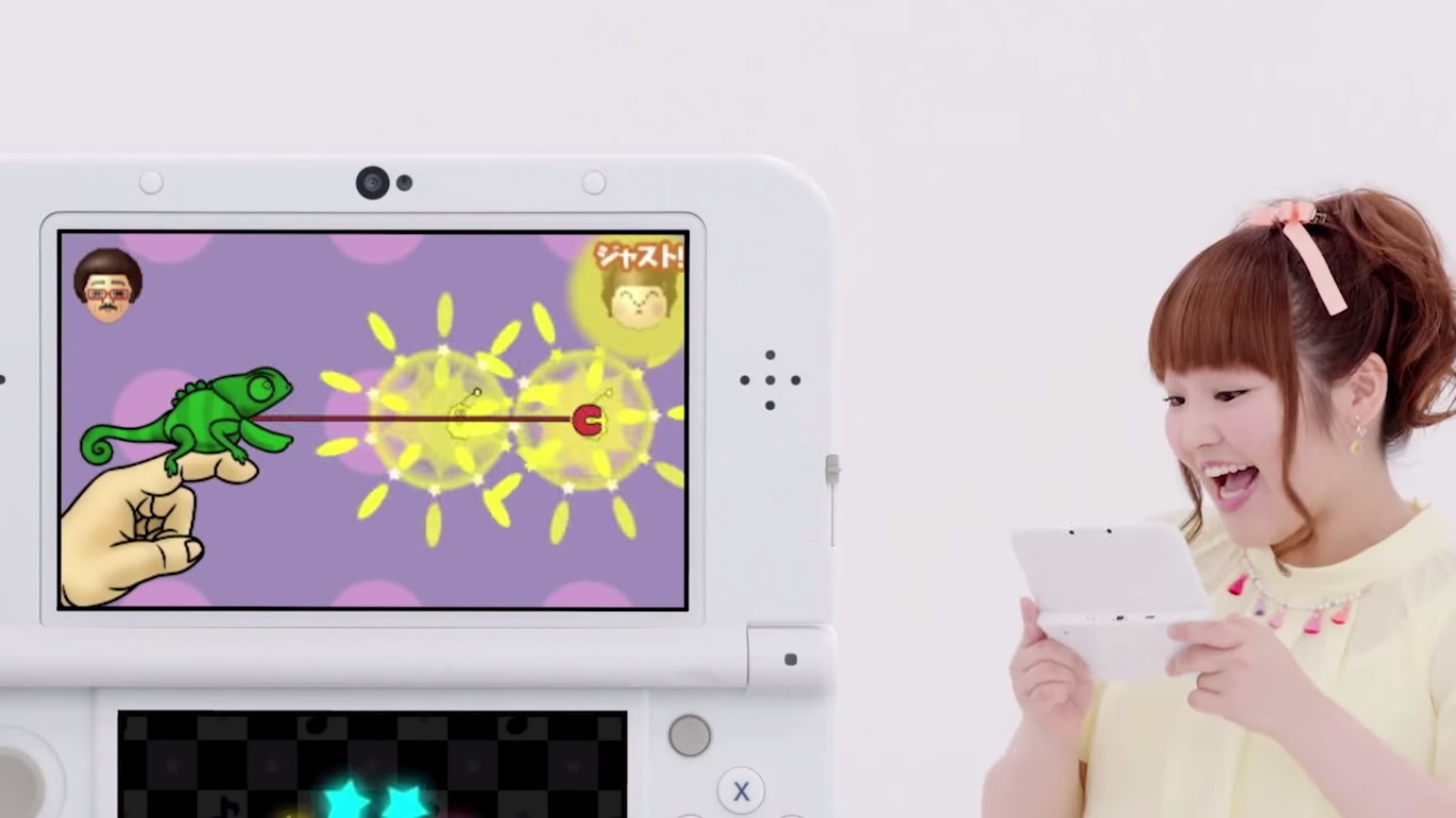 Rhythm Tengoku: The Best+ - Japanese "Chameleon" Commercial - NintendObserver