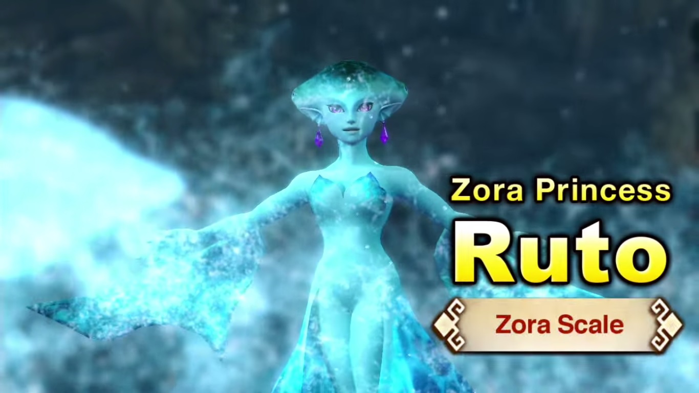 Hyrule Warriors - English Trailer with Ruto and a Zora Scale ...