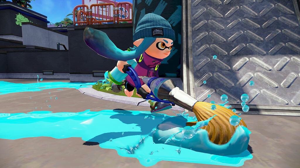 The Inkbrush in Splatoon is now available - NintendObserver