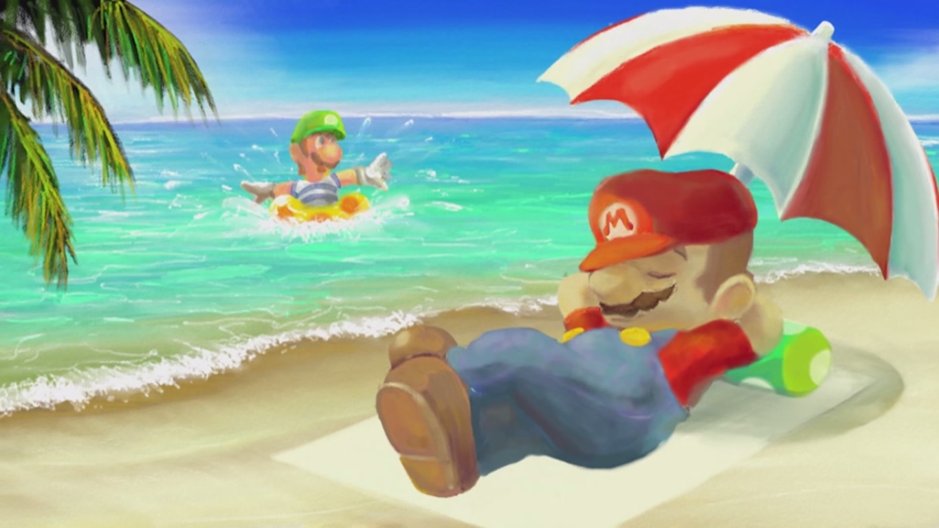 Art Academy : Atelier - Time Lapse : Mario & Luigi - NintendObserver