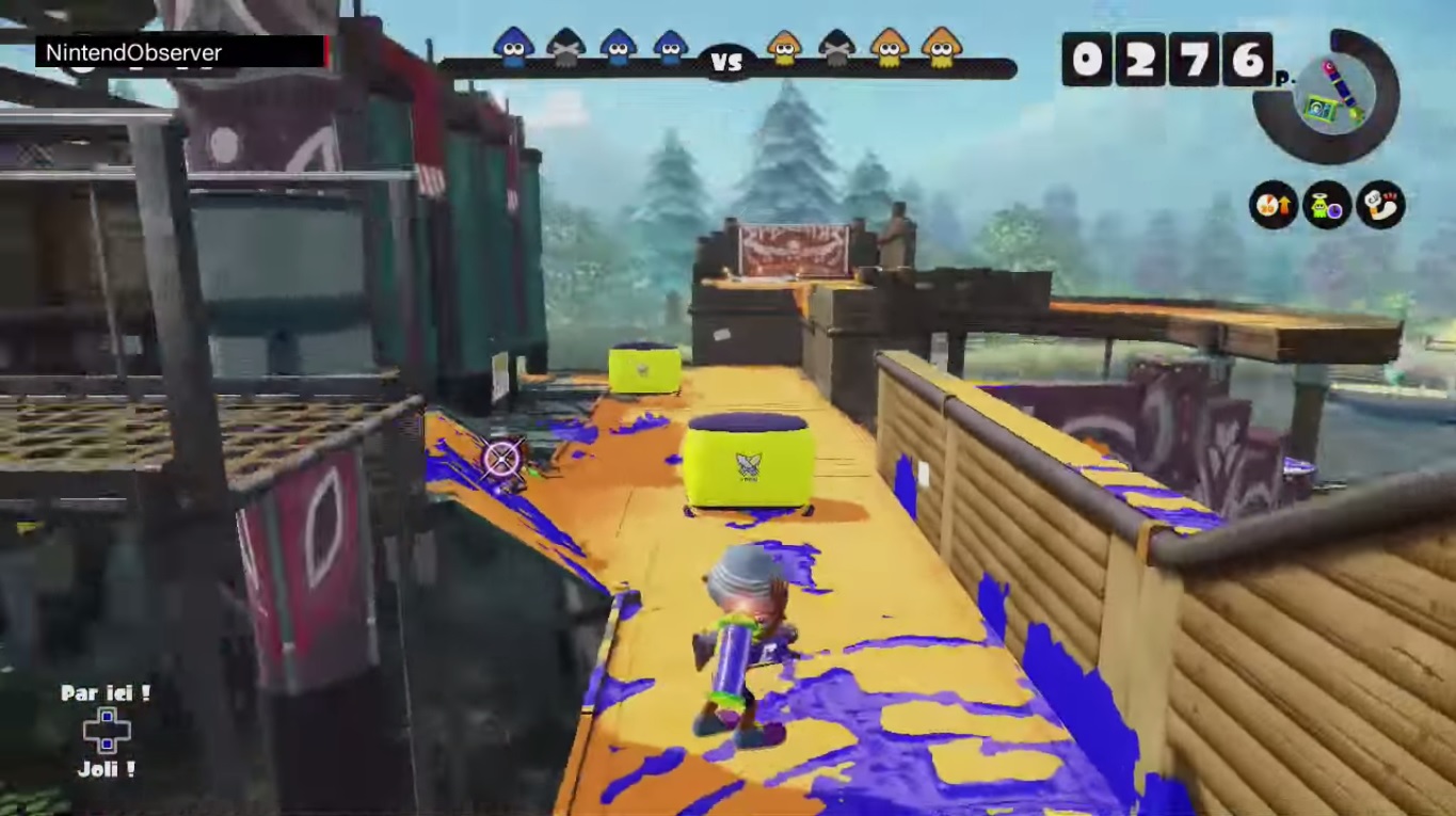 Splatoon, Triggerfished. (60 FPS Original) - NintendObserver