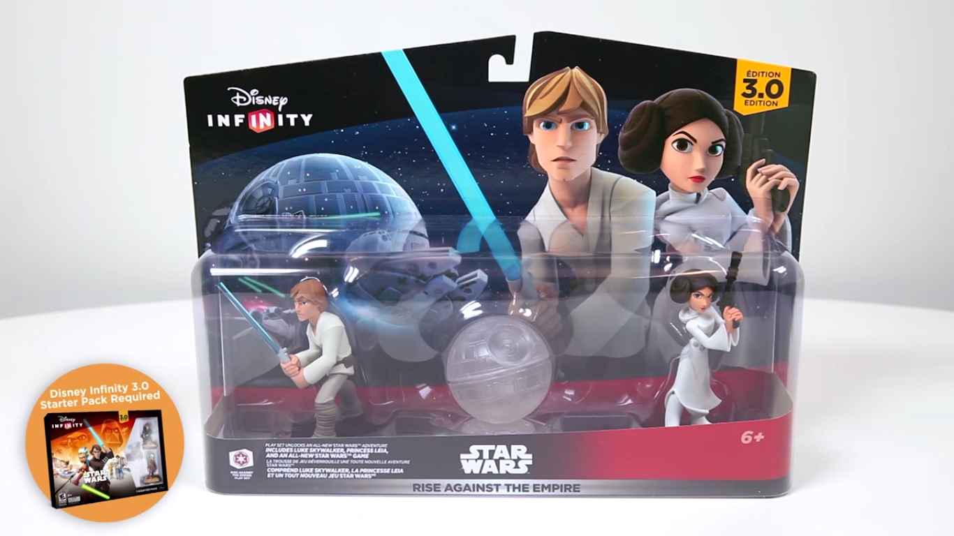 Disney Infinity 3.0 - Rise Against the Empire Play Set Unboxing ...