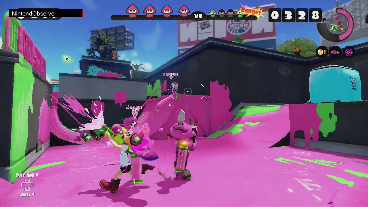 Splatoon, Raving on the new song. (60 FPS) - NintendObserver