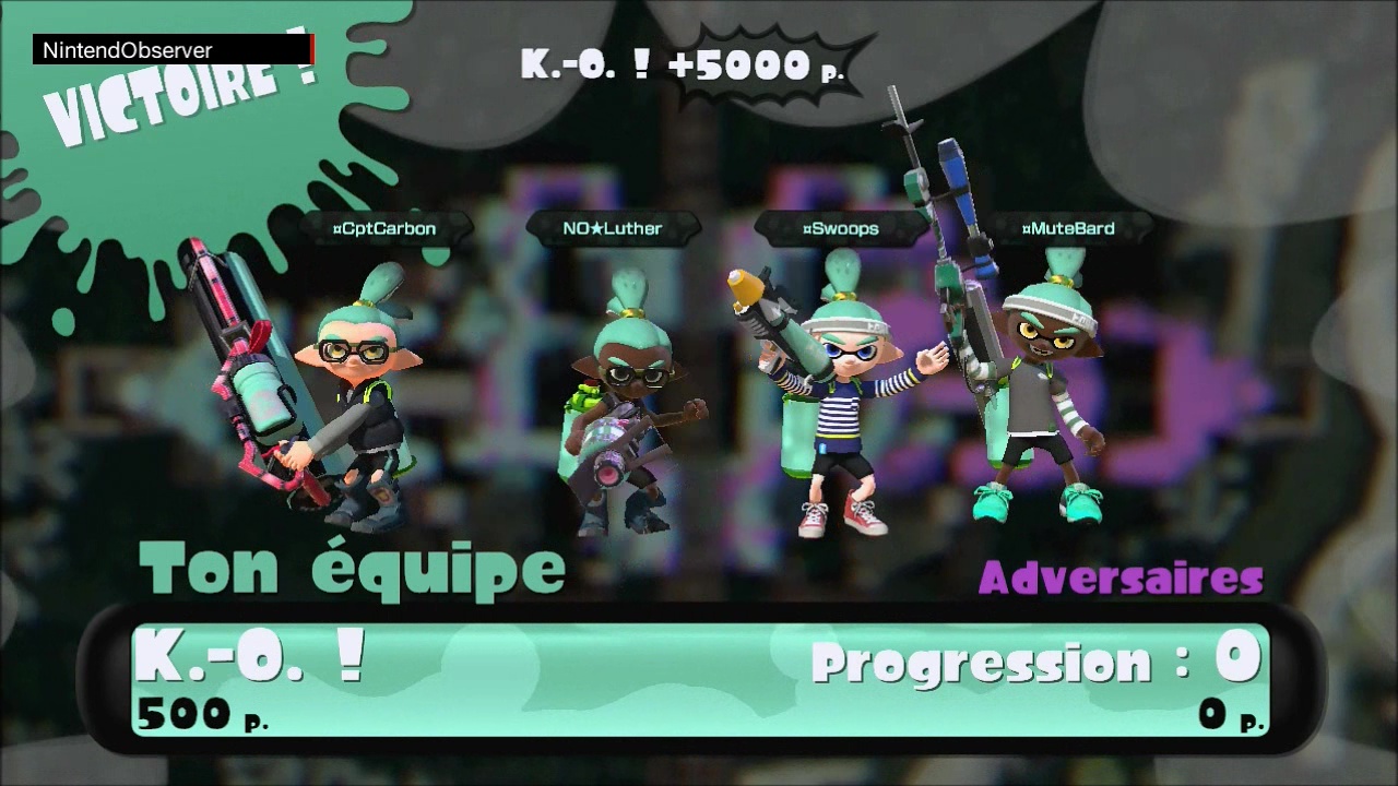 Splatoon, Quad Squad with Overlook: Perfect. - NintendObserver