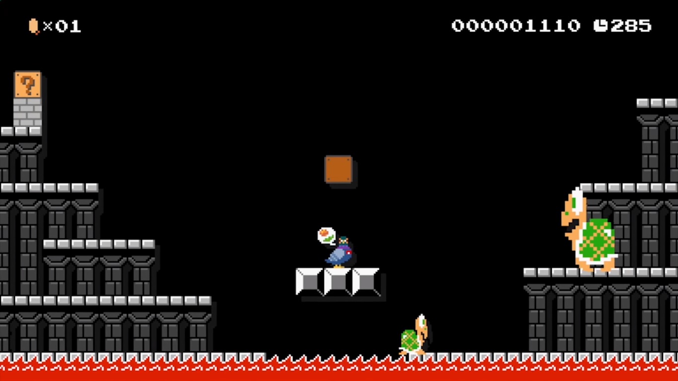 Super Mario Maker - Japanese Yamamura Costume Footage - NintendObserver