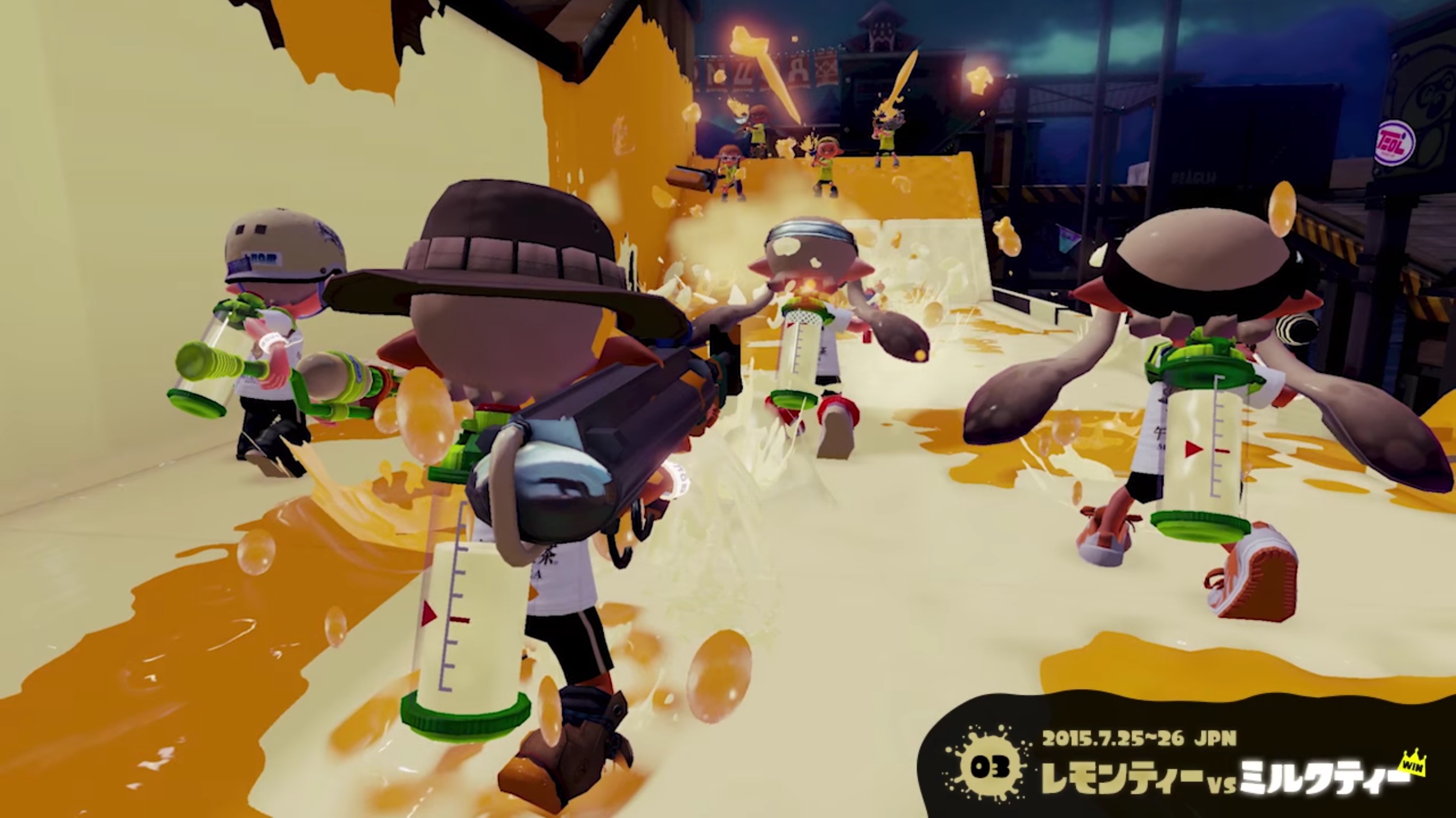 Splatoon - Japanese Splatfest Recap Trailer - NintendObserver
