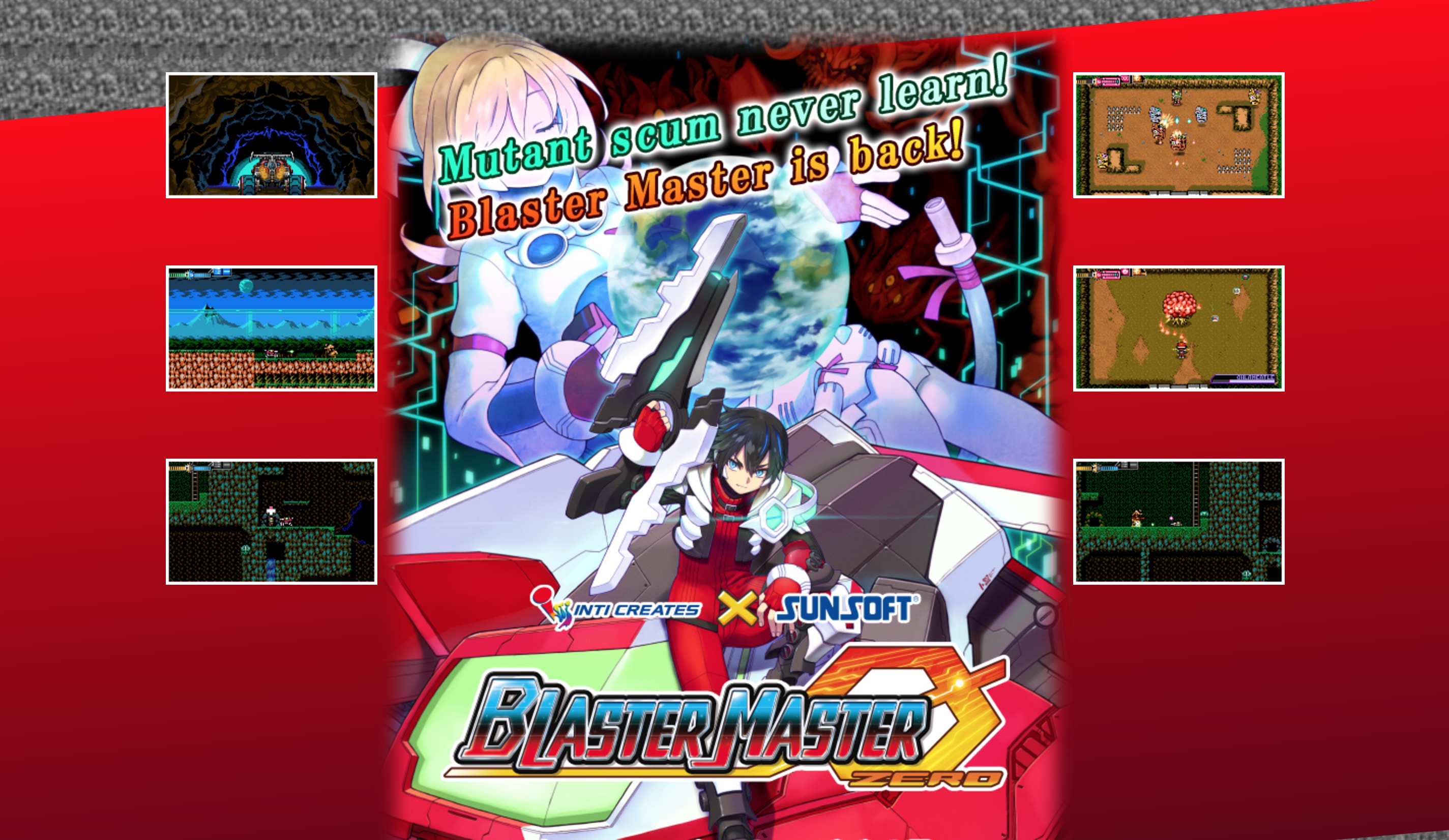 Blaster Master Zero announced for Nintendo 3DS - NintendObserver