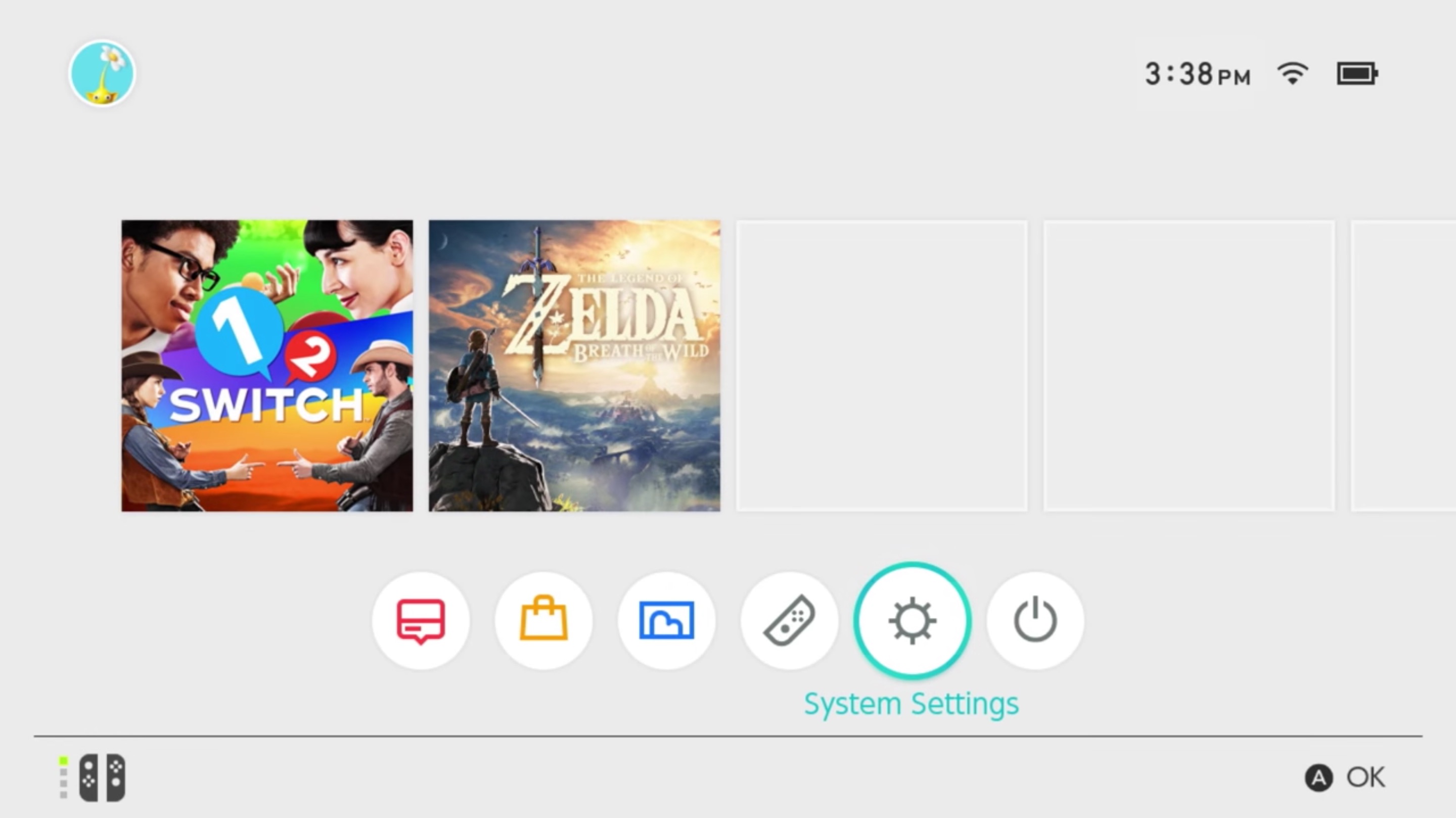 Nintendo Switch - Home Menu - NintendObserver