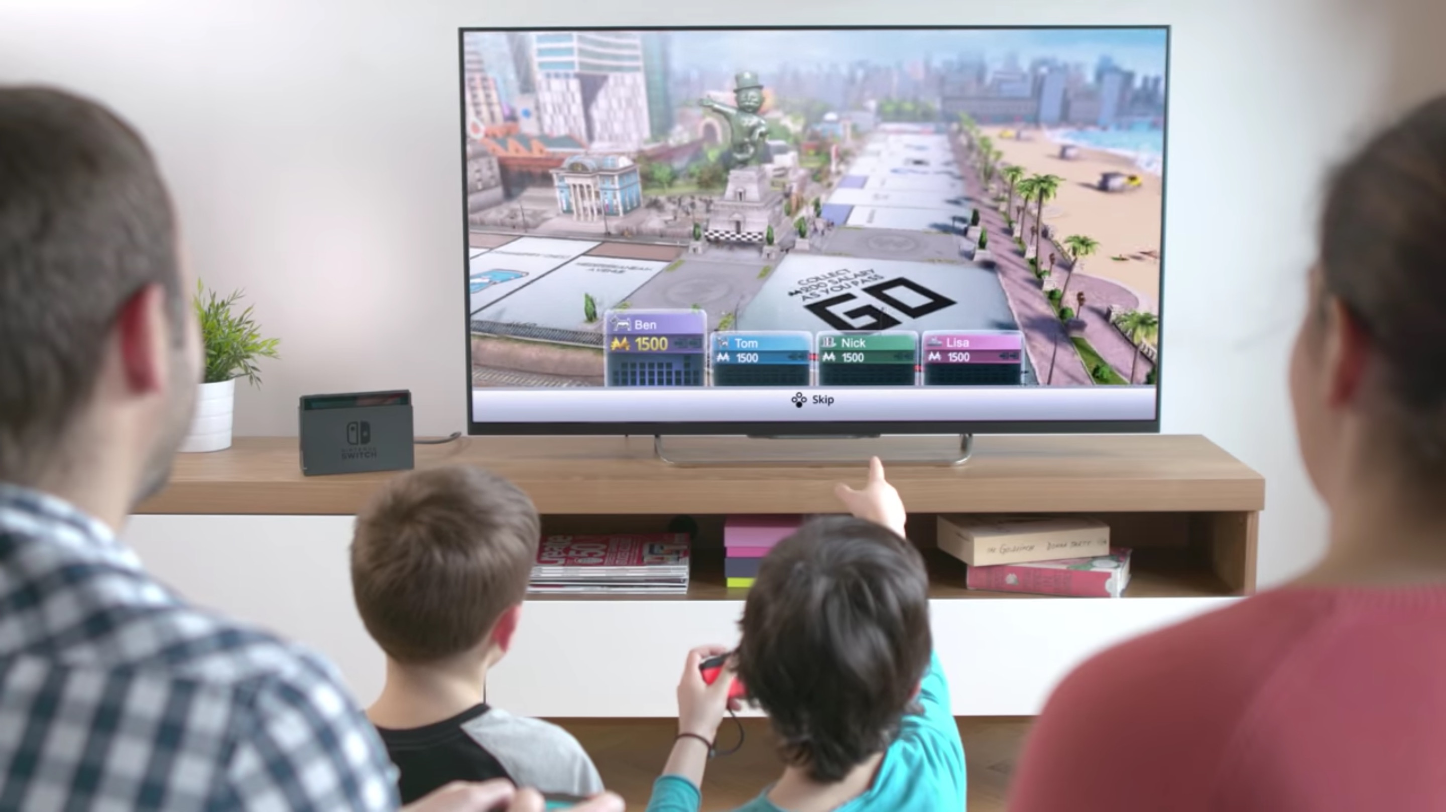 Monopoly for Nintendo Switch - Reveal Trailer - NintendObserver