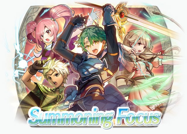 Alm, Faye, Mae and Boey are available in a Summoning Focus ...