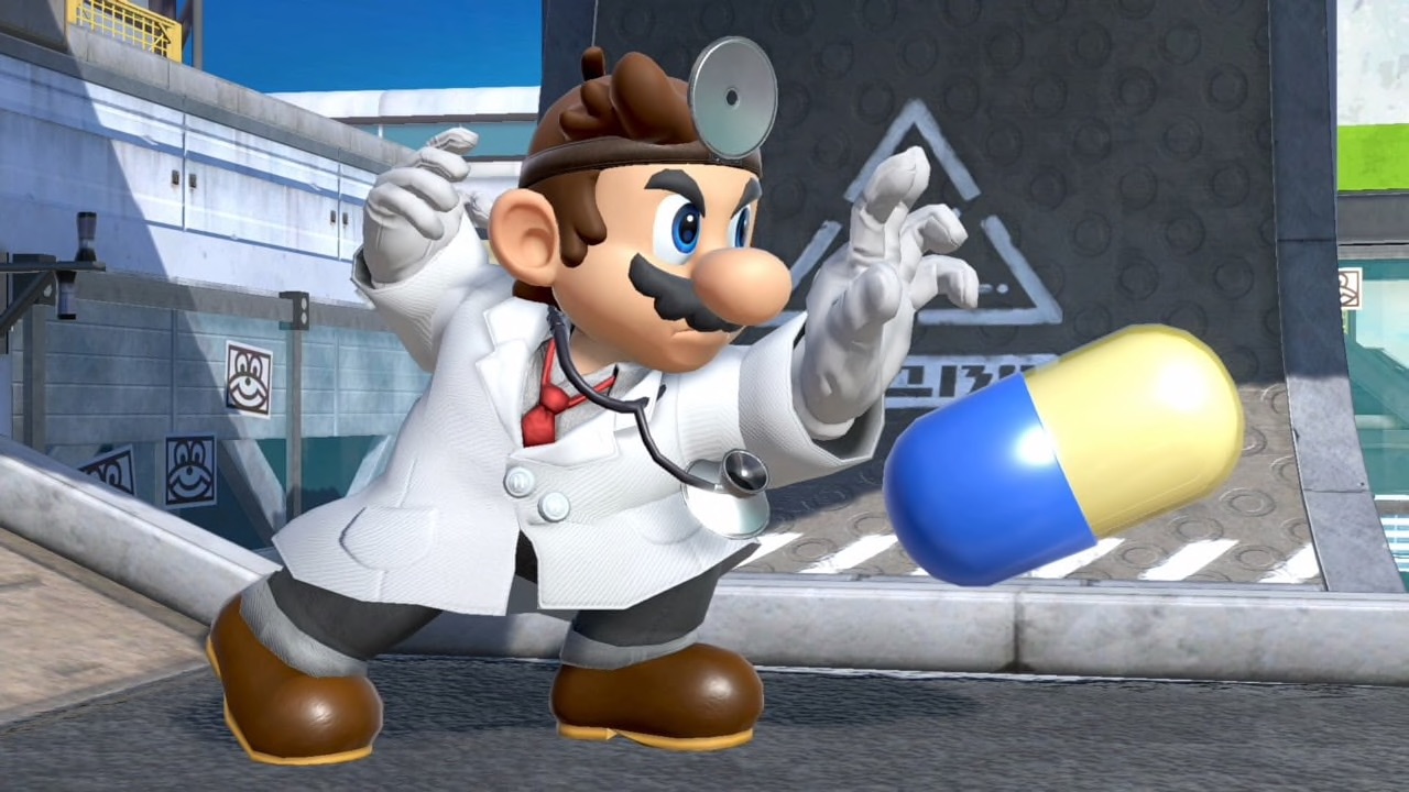 Super Smash Bros. Ultimate - Dr. Mario Fighter Screenshots ...