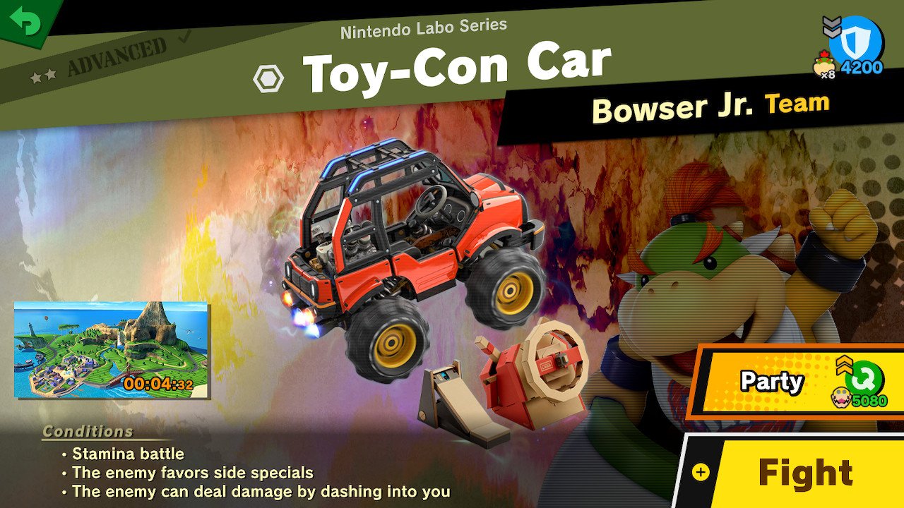 "Nintendo Labo: Smash Kit" Exclusive Spirit Event in Super Smash Bros ...