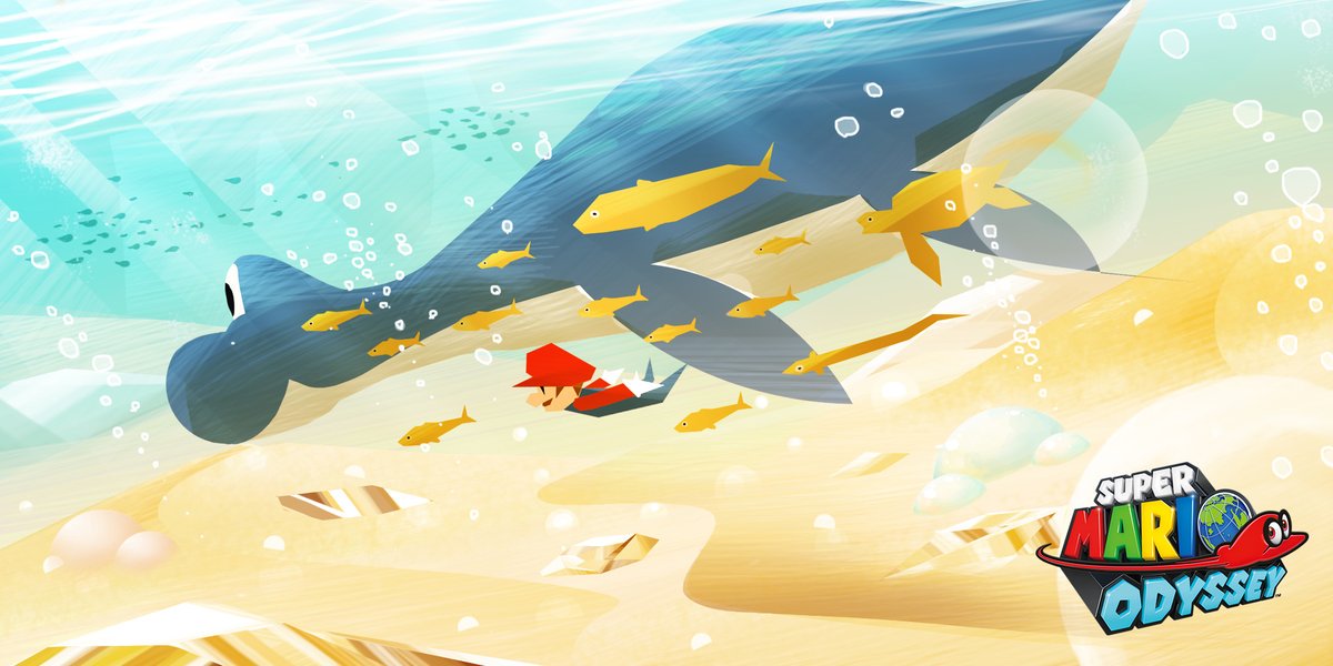 Check out this concept art for Seaside Kingdom's Bubblaine in Super ...
