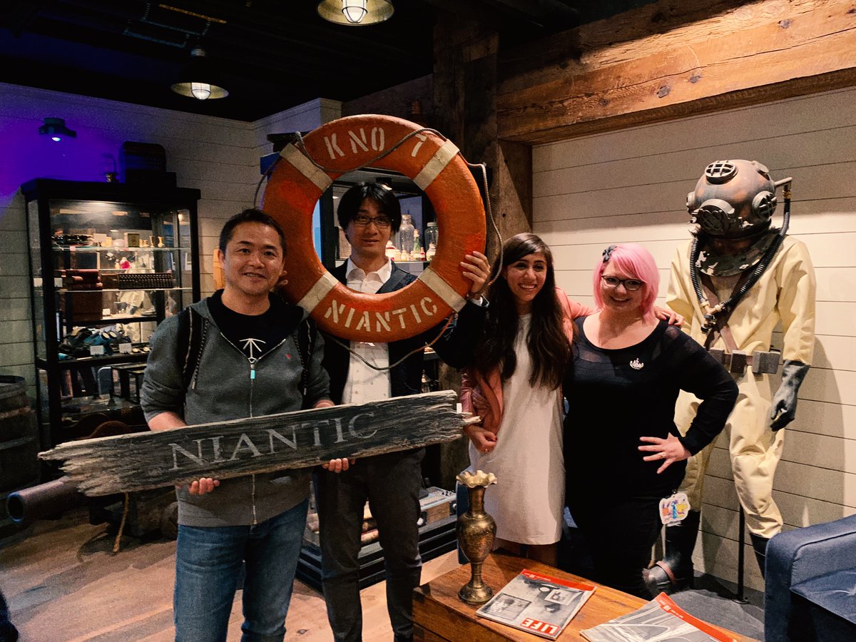 Junichi Masuda and Shigeru Ohmori from Game Freak just visited Niantic ...