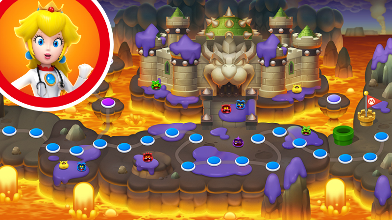 Unlock Dr. Fire Peach through new stages in Dr. Mario World ... Unlock Dr. Fire Peach through new stages in Dr. Mario World ...