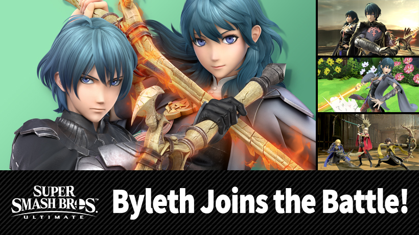 Super Smash Bros. Ultimate DLC Fighter 5 Byleth has now arrived ...