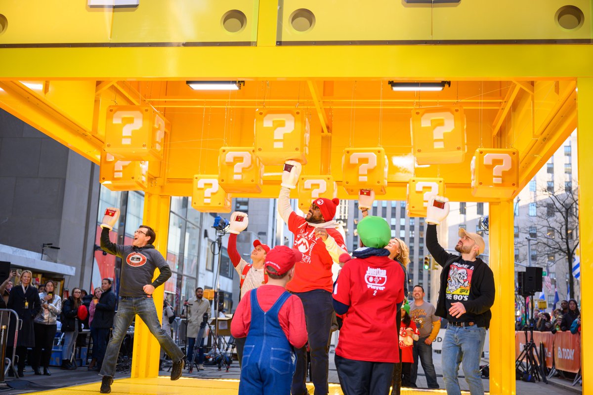 Super Nintendo World cameos with The Today Show - NintendObserver
