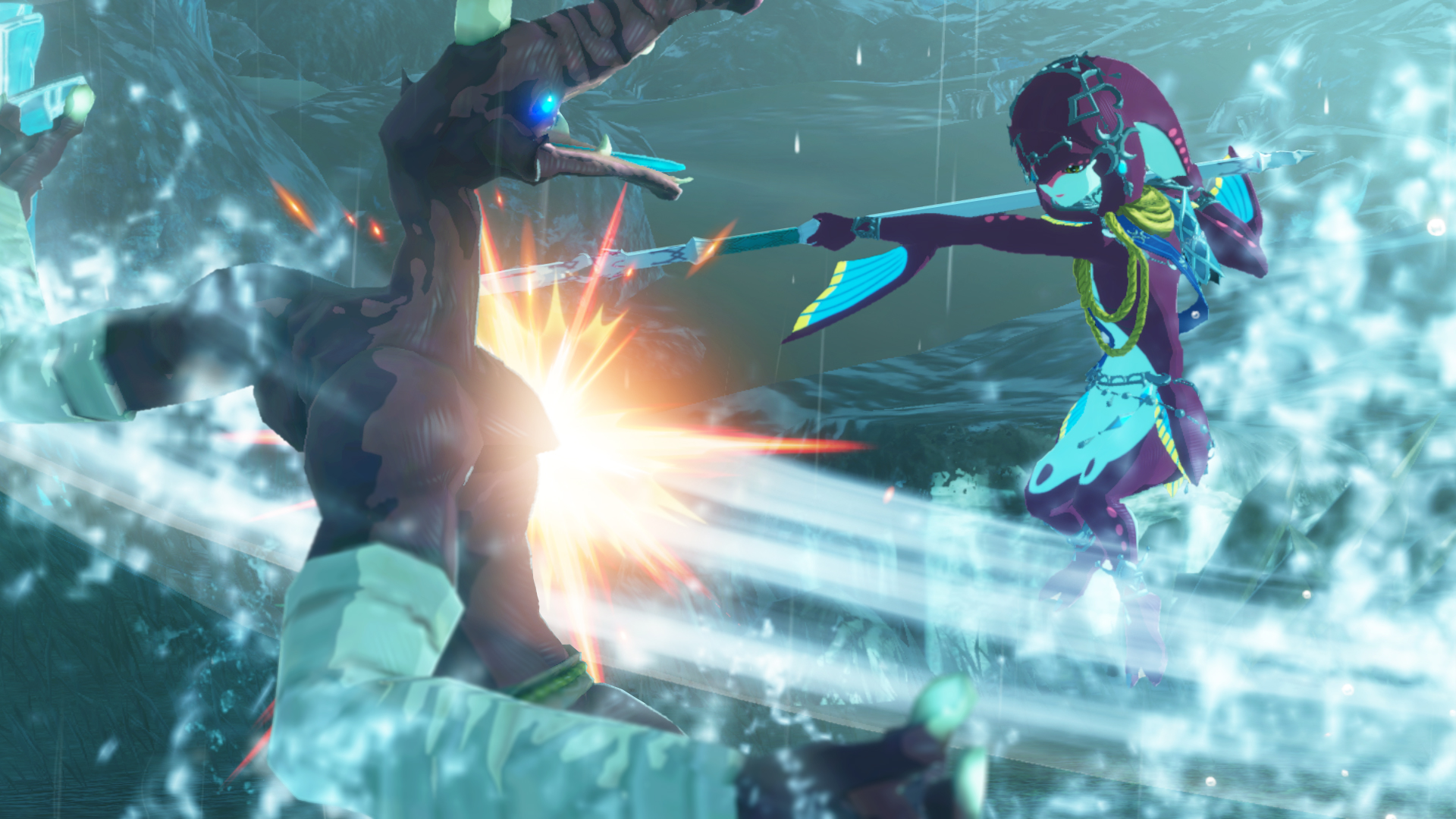 Meet Mipha in Hyrule Warriors Age of Calamity - NintendObserver