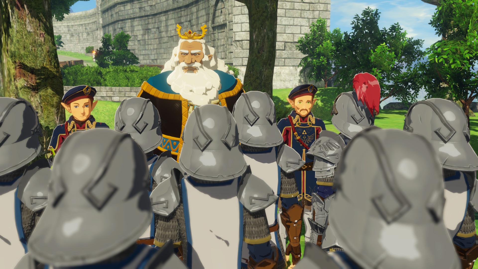 Meet King Rhoam in Hyrule Warriors Age of Calamity - NintendObserver