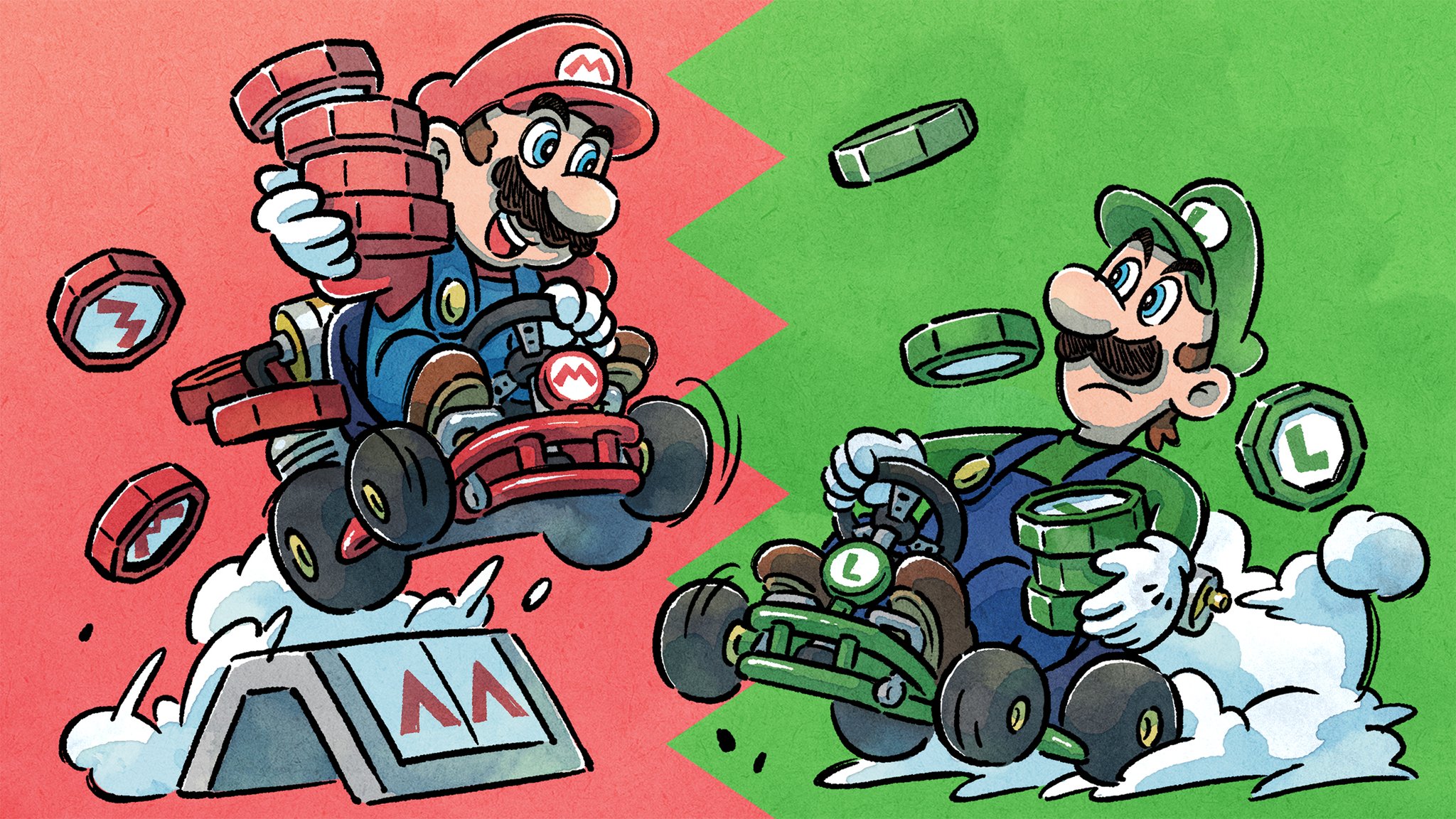 Introducing The Mario Vs Luigi Tour In Mario Kart Tour NintendObserver introducing-the-mario-vs-luigi-tour-in-mario-kart-tour-nintendobserver