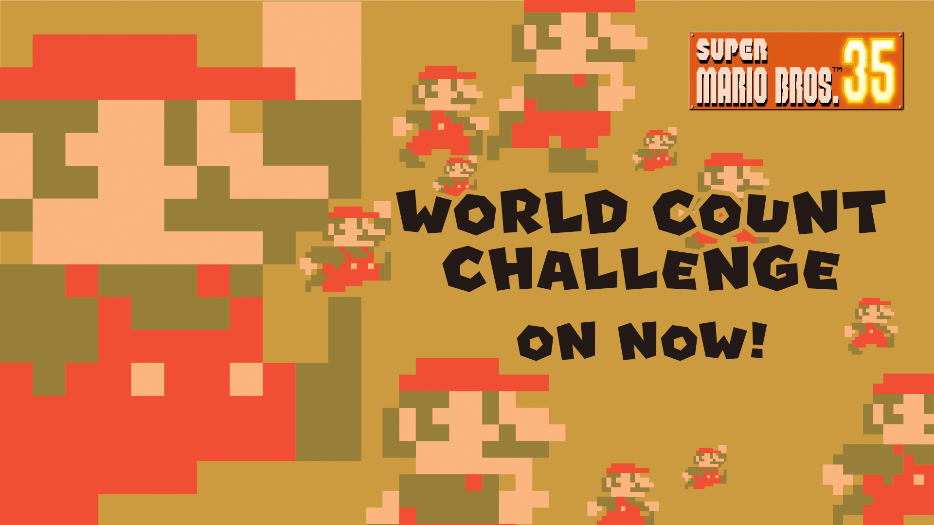 The Super Mario Bros. 35 World Count Challenge has begun - NintendObserver