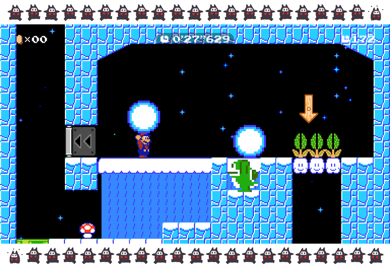 Check out "SMB2 Mario: Can You Dig It?," a new Ninji Speedrun course in ...